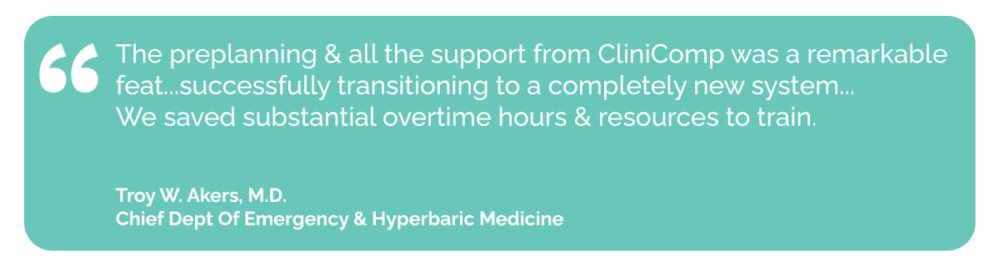 What Sets Us Apart - EHR System - CliniComp